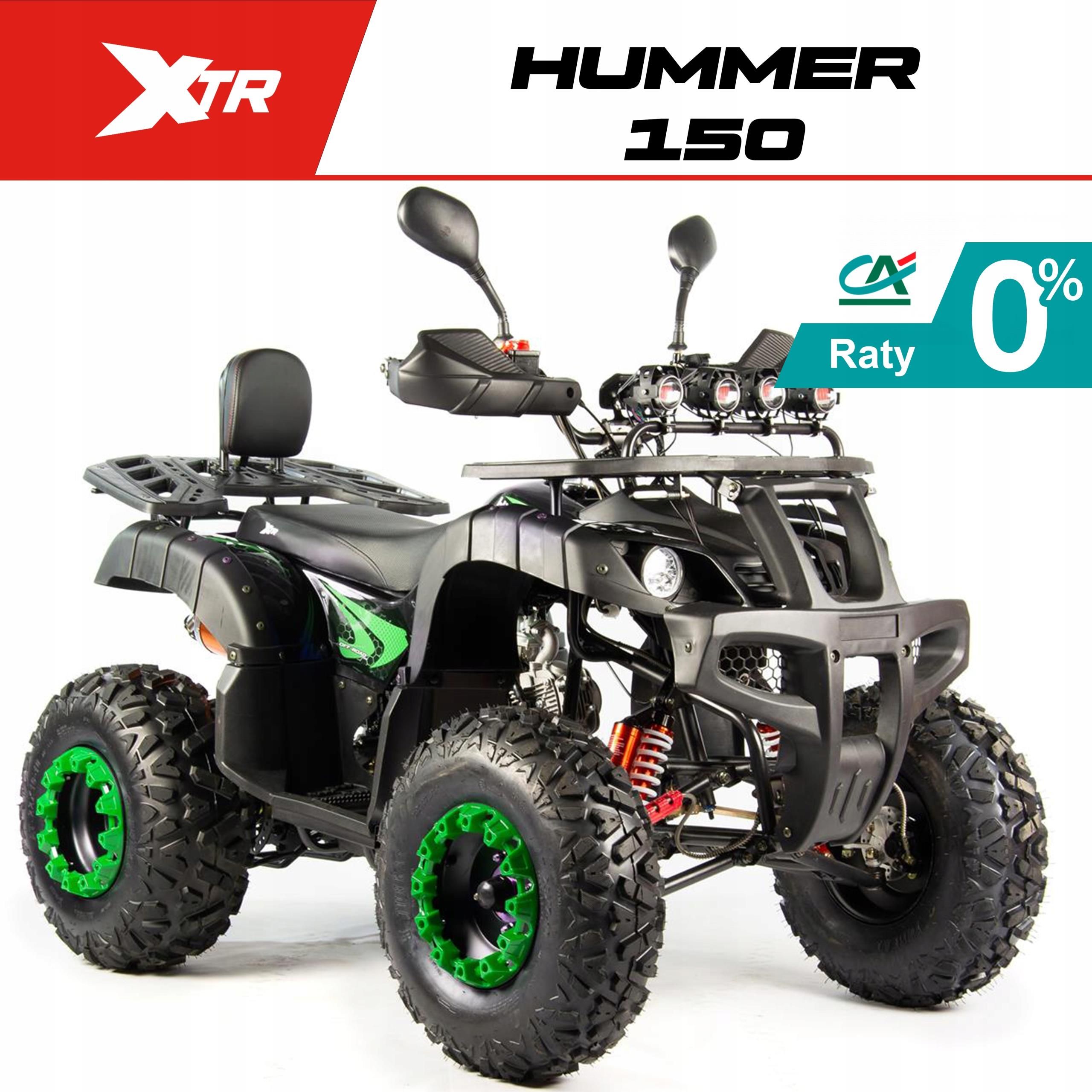 QUAD 150 XTR HUMMER AUTOMAT RATY 0% MIKOŁAJKI KASK - Opinie i ceny na ...