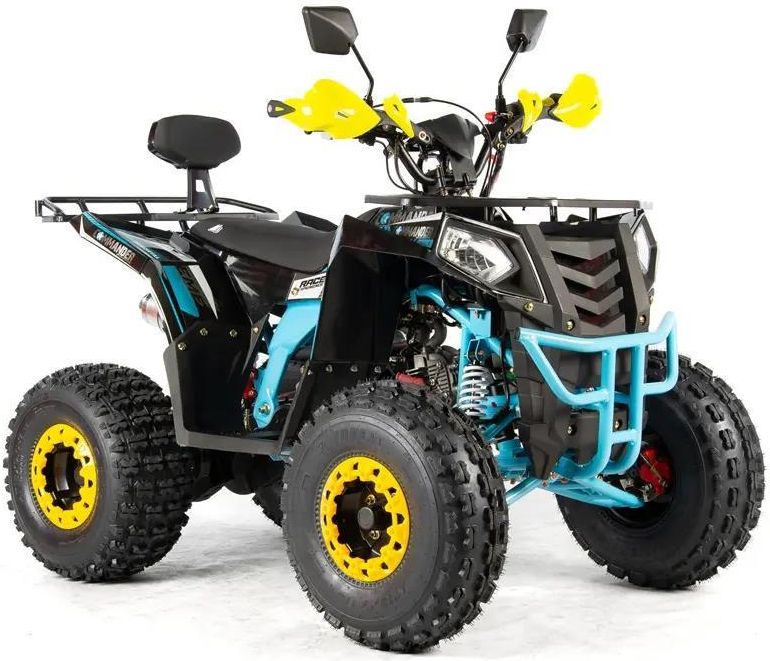 Quad Apollo COMMANDER 125cm3 1+1 Niebieski - Opinie i ceny na Ceneo.pl