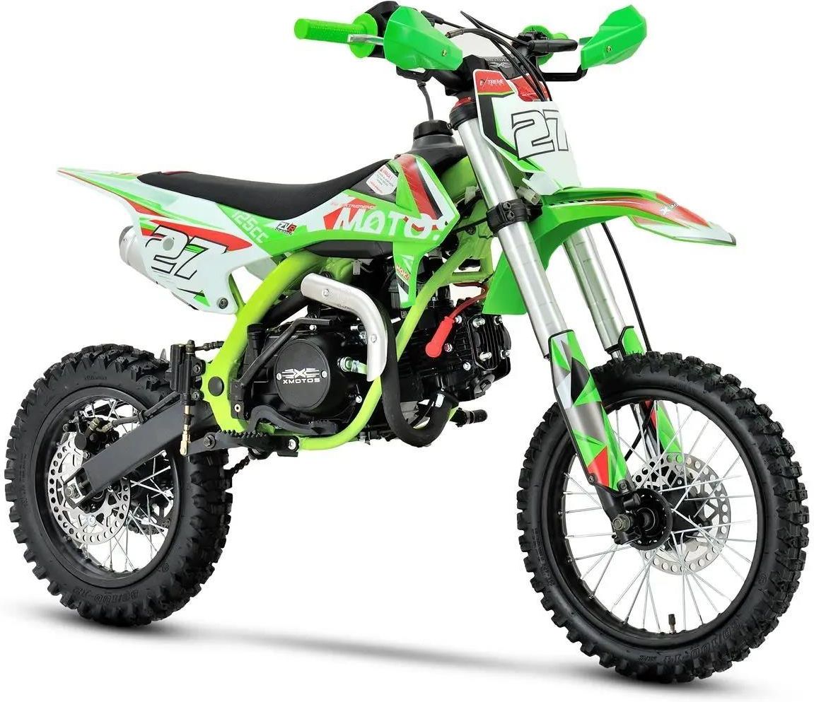 X-Motos XB-27 125cm3 KICK START Zielony - Opinie i ceny na Ceneo.pl