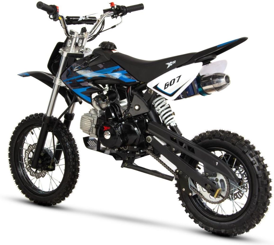 XTR 607 125cm3 KICK START Czarno-Niebieski - Opinie i ceny na Ceneo.pl
