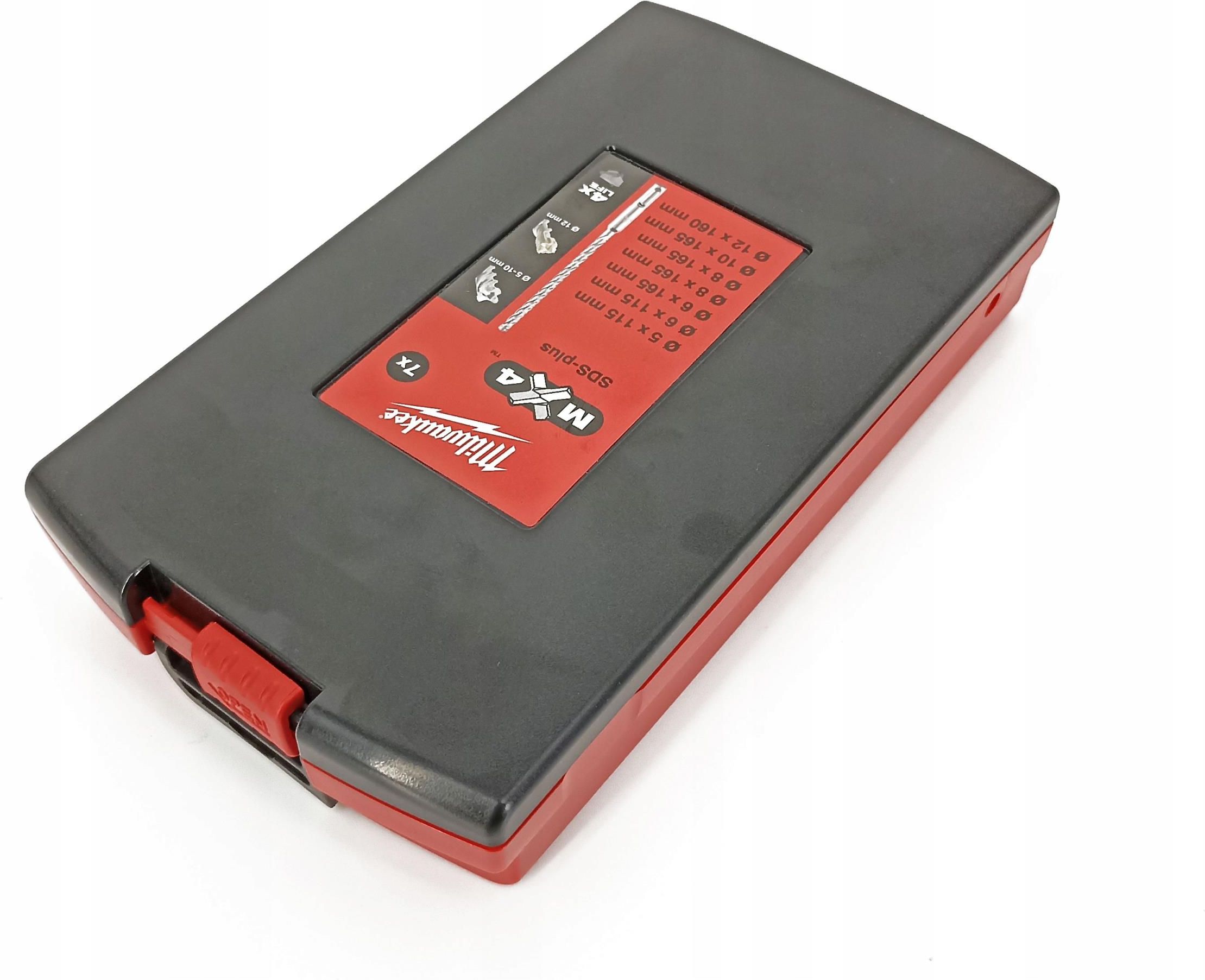 Wiertło Milwaukee 6x Zestaw wierteł Sds+ MX4 7szt 4932478673 - Opinie i ...