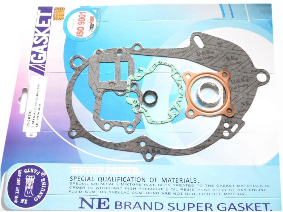 Motrix Uszczelki Uszczelka - Yamaha Pw 50 Pw50 (90-09) 19-70701 ...