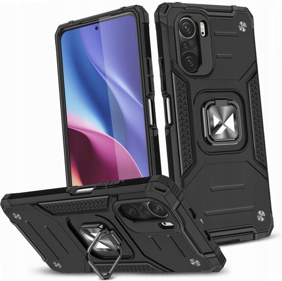 Izigsm Etui Pancerne Ring Armor Do Poco F3 - Etui na telefon, ceny i opinie - Ceneo.pl