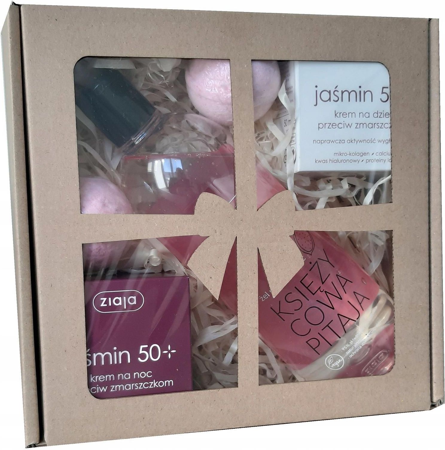 Ziaja Zestaw Prezentowy 50+ Jaśmin + Kule - opinie i ceny na Ceneo.pl