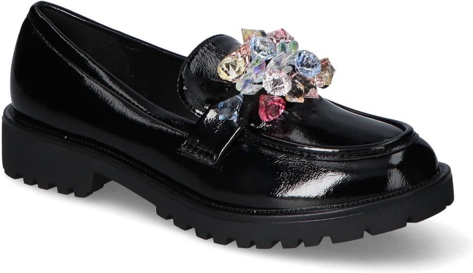 Mokasyny Goodin GD-XR-336B Czarne lakier - Ceny i opinie - Ceneo.pl