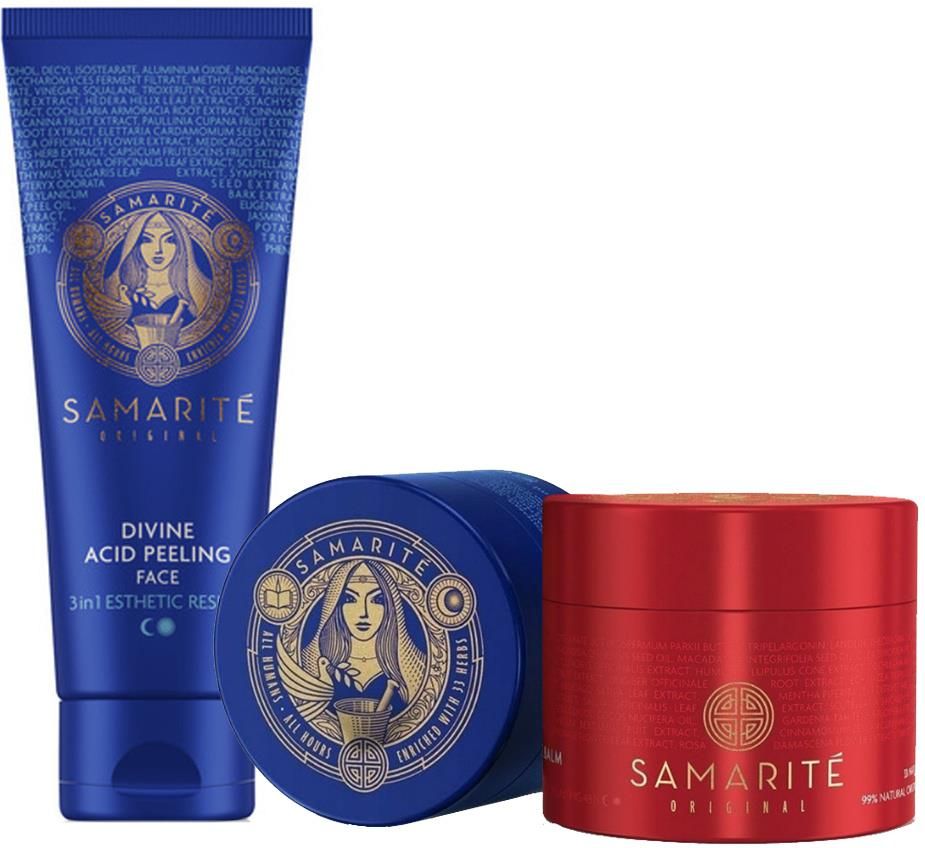 Zestaw dla kobiety Samarité Zestaw Supreme Balm 90Ml + Divine Elixir ...