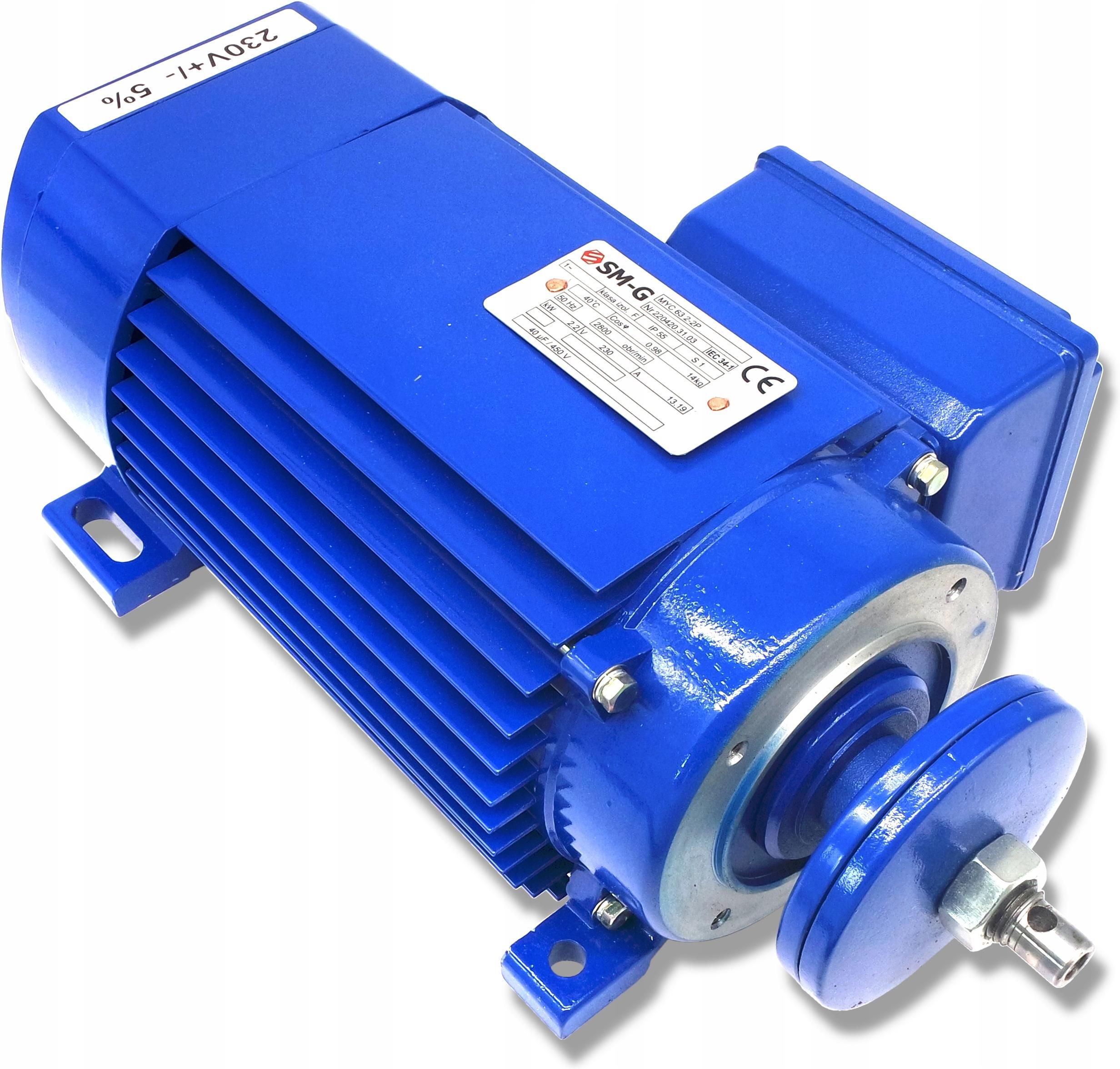 Sm-G Silnik Elektryczny 2,2Kw 230V 2800Obr Prawy Jamnik Myc 63 2-2 ...