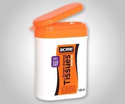 ACME Ściereczki do czyszczenia ekranów TFT/LCD 100 sztuk ...