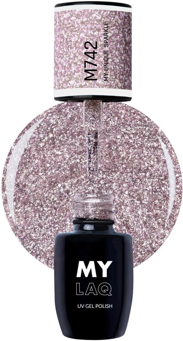 MYLAQ Lakier hybrydowy My Unique Sparkle - Opinie i ceny na Ceneo.pl