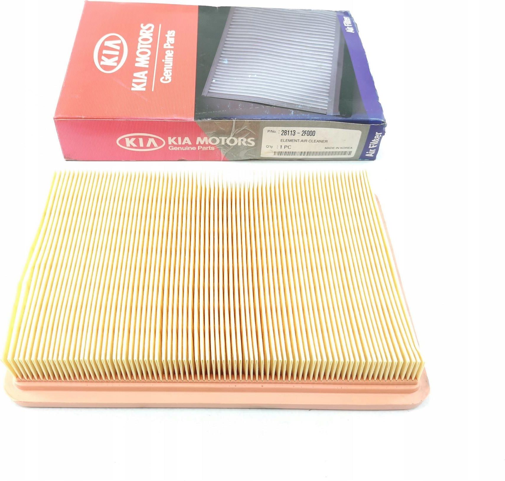 HYUNDAI OE FILTR POWIETRZA KIA CERATO HYUNDAI COUPE ORYGINAŁ 28113 ...