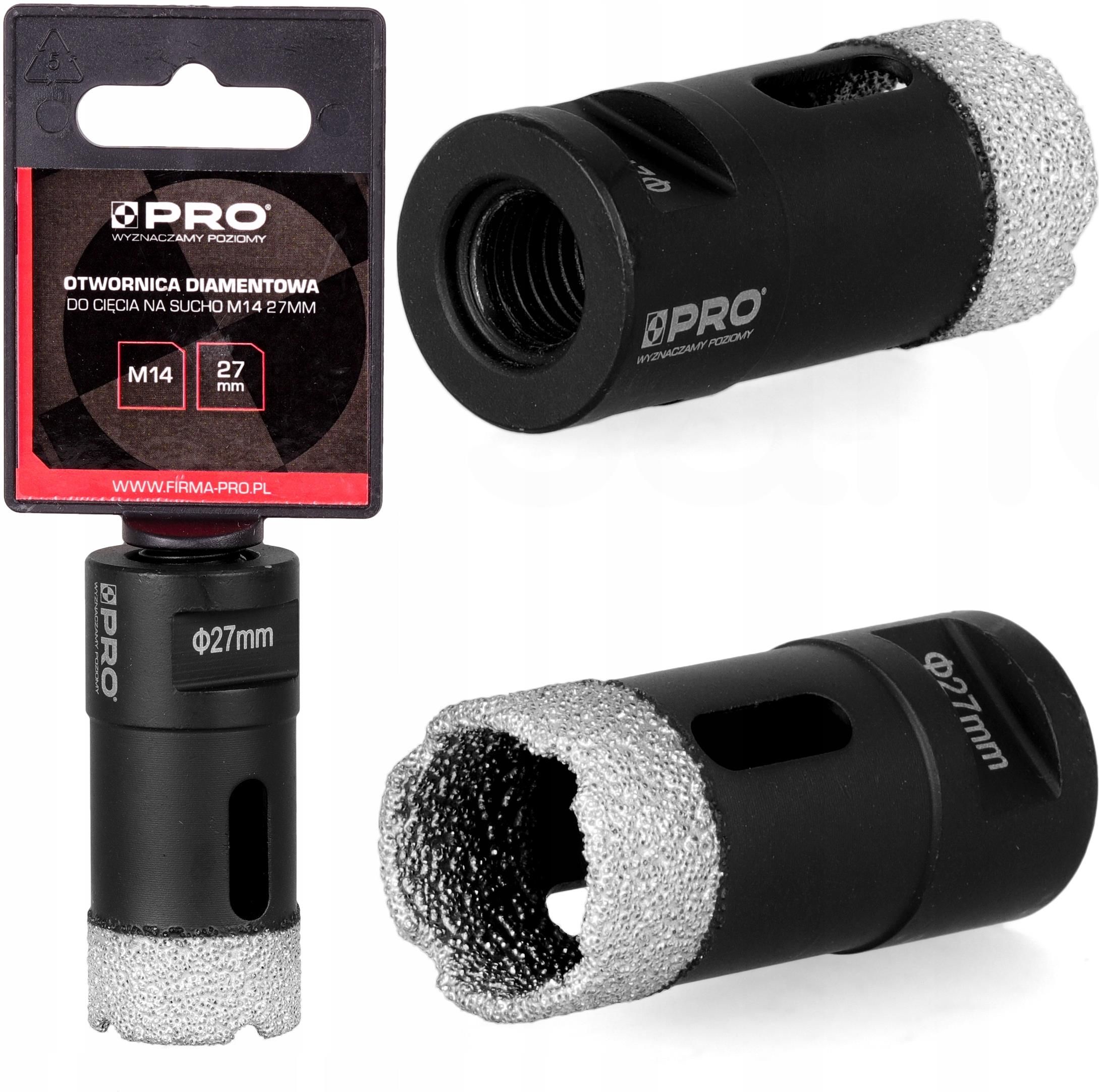 Wiertło Pro Wiertło Diamentowe 27mm Gresu Płytek Szlifierkę - Opinie i ...