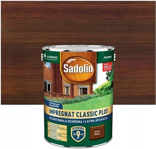 Sadolin Impregnat Do Drewna Classic Plus Ciemny Orzech 4,5l - Opinie i ...