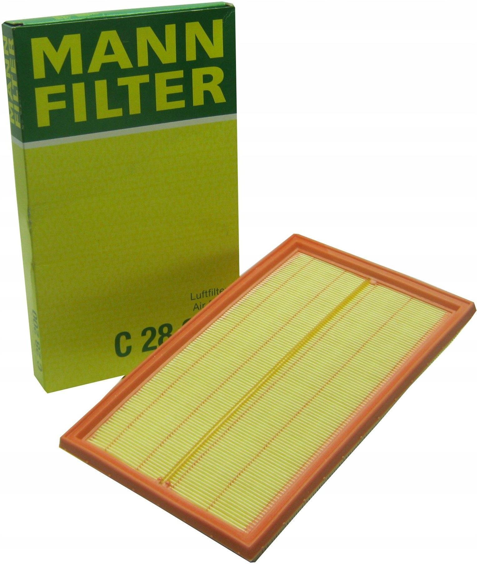 Mann-Filter Mercedes C W205 14- 250 300 Filtr Powietrza Mann C28004 ...