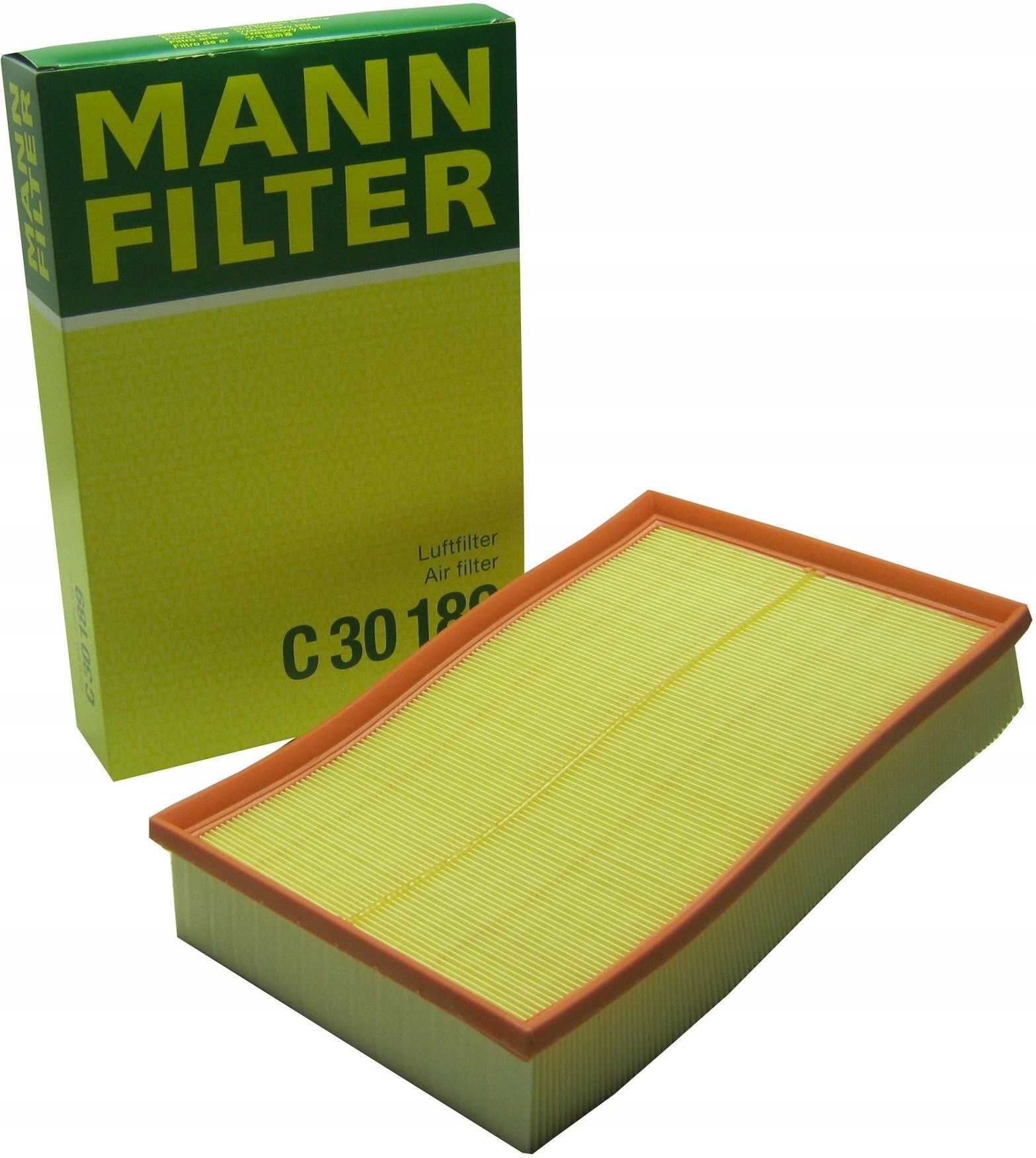 Filtr powietrza Mann-Filter Volvo S80 00-06 2.0T 2.4T 2.5T Filtr ...
