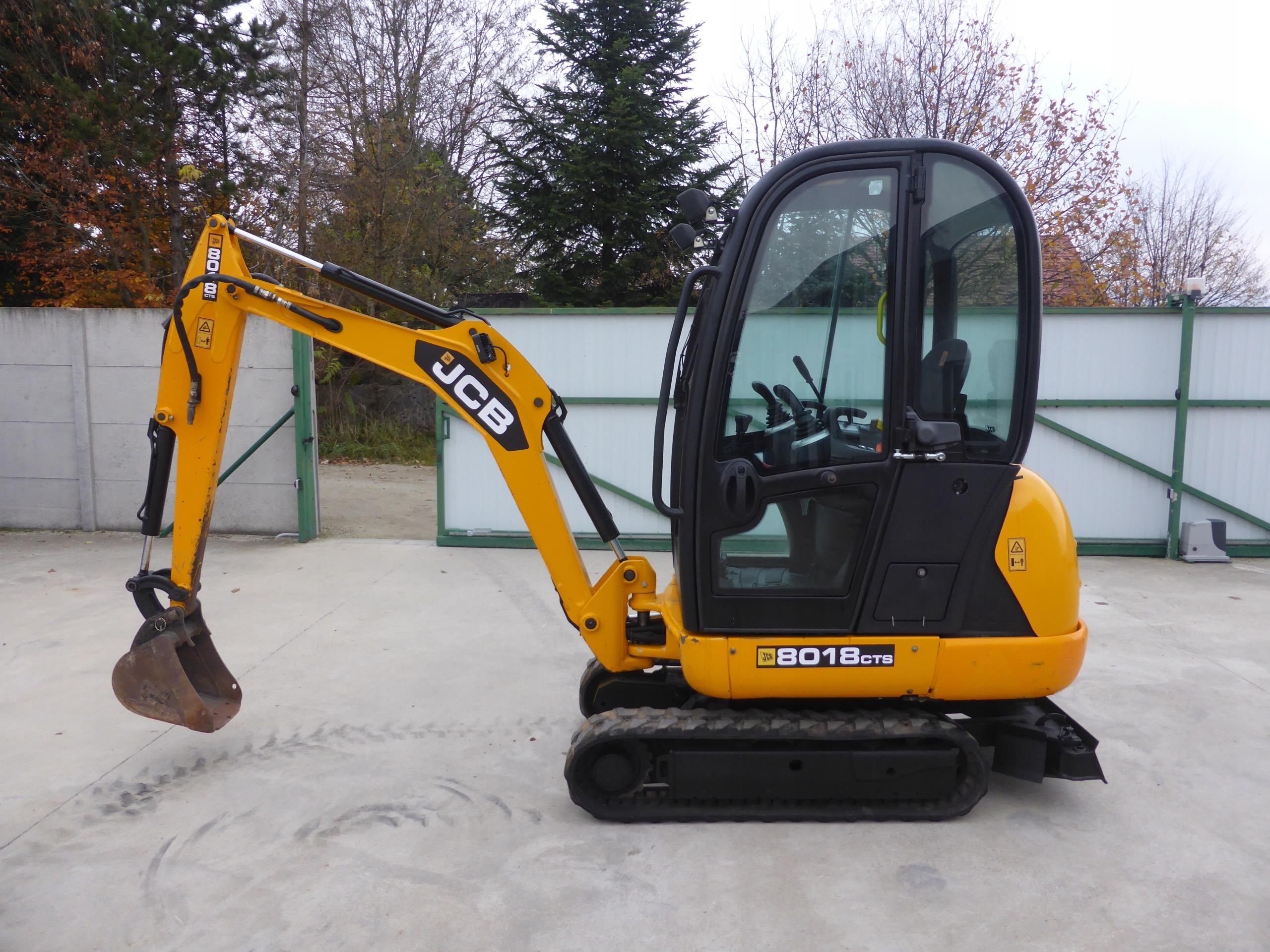 MINIKOPARKA KOPARKA JCB 8018 CTS ROK 2015 - Opinie i ceny na Ceneo.pl