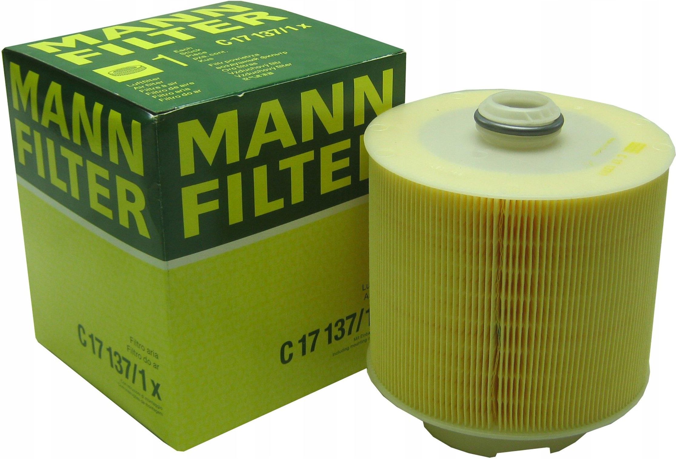 Filtr powietrza Mann-Filter Audi A6 C6 04-11 3.0 V6 Tfsi Filtr ...