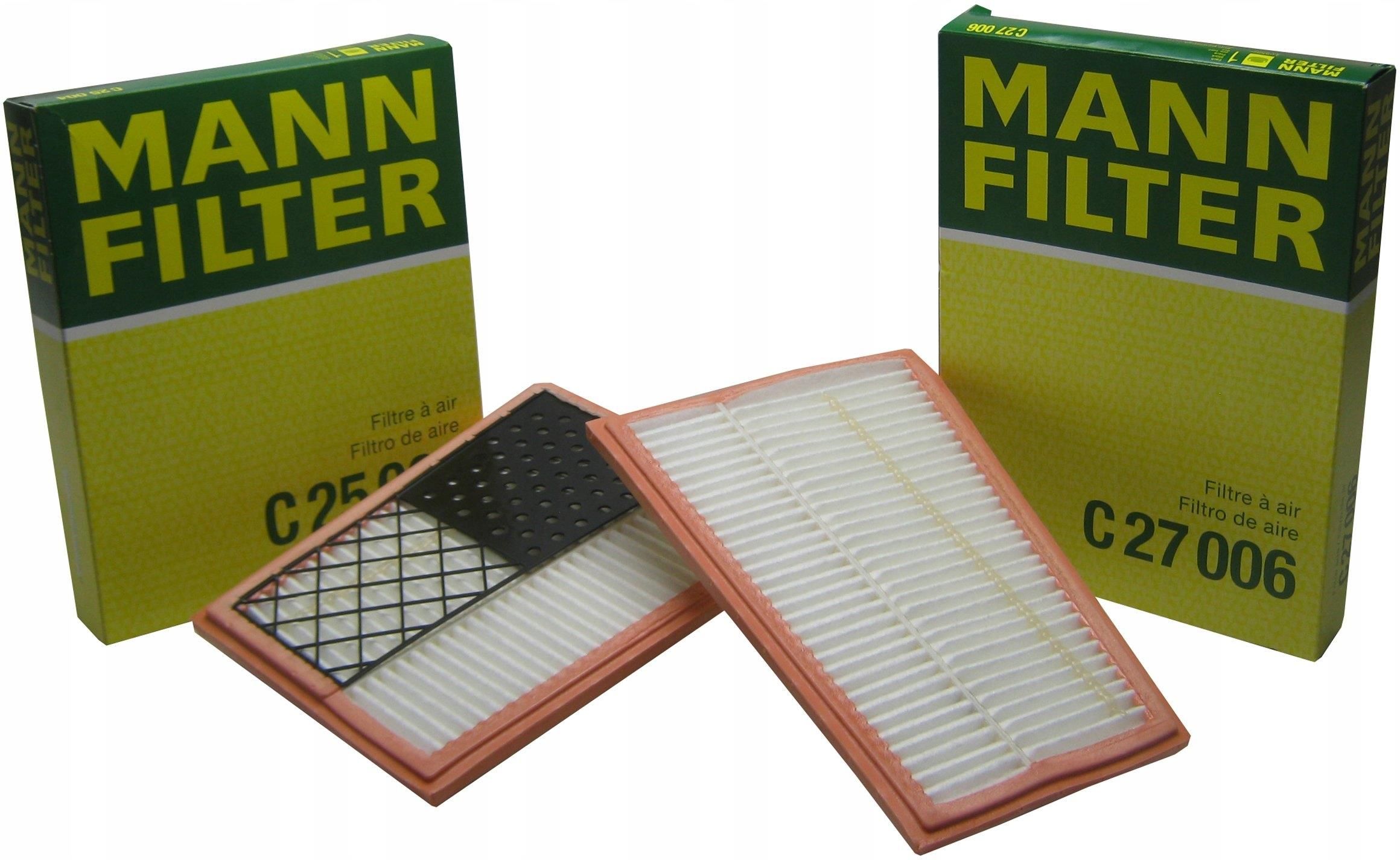 Filtr powietrza Mann-Filter Mercedes C W204 07- 3.0 320 Cdi Filtr ...