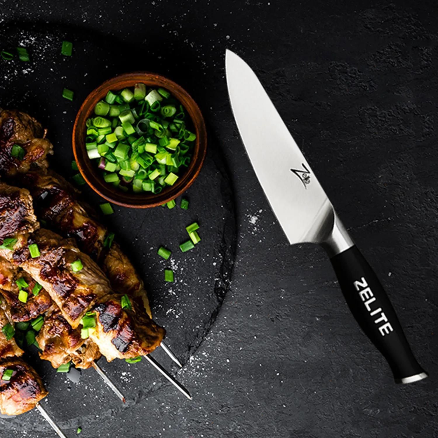 Zelite Infinity By Klarstein Comfort Pro Nóż Szefa Kuchni 6 56 Hrc Stal ...