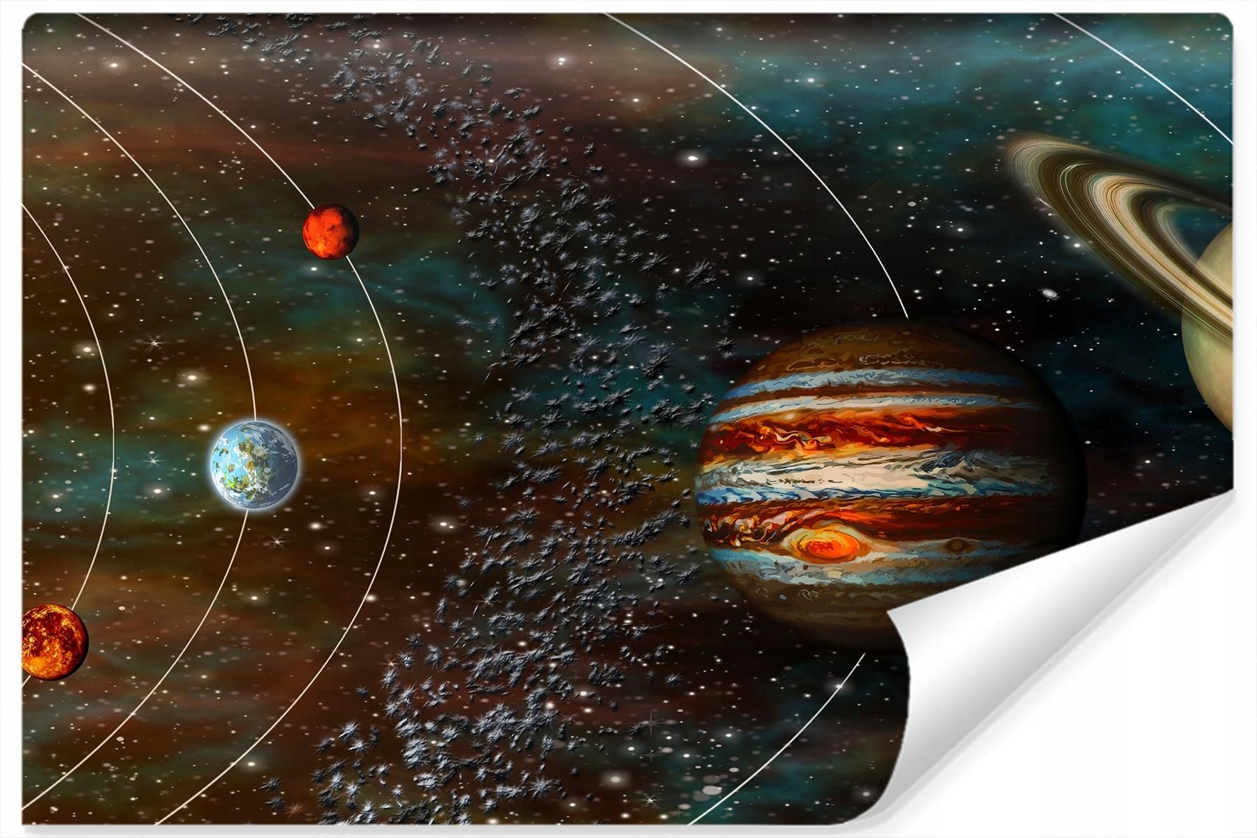 Muralo Fototapeta Panorama Układ Słoneczny Dekor 405x270 - Opinie i ceny na Ceneo.pl