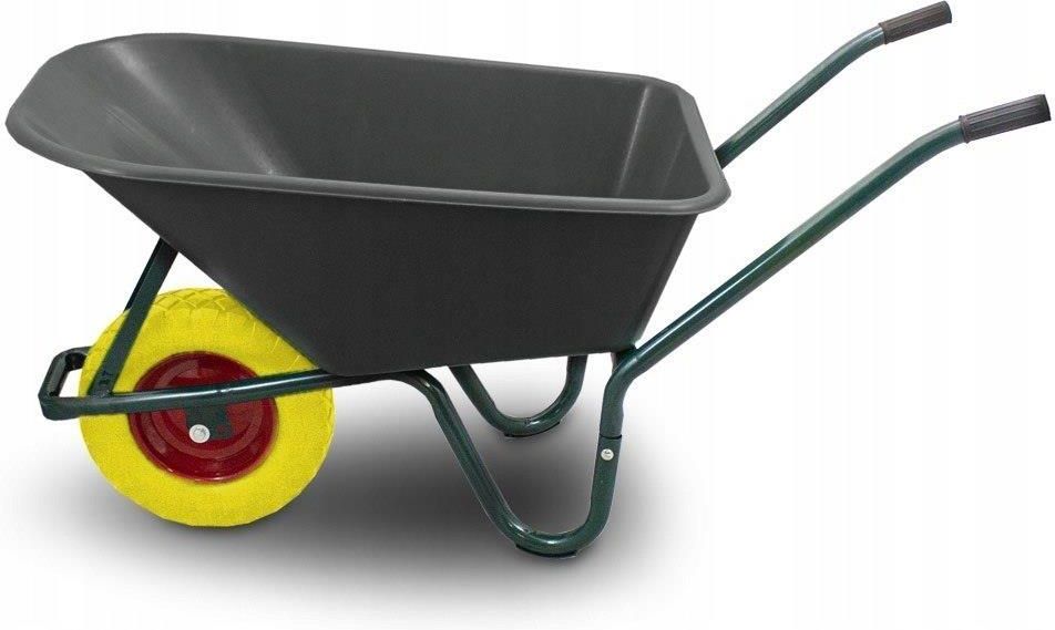 Taczka Ogrodowa Budowlana 100L 250Kg Misa Pvc Z Żółtym Kołem Pu - Ceny ...