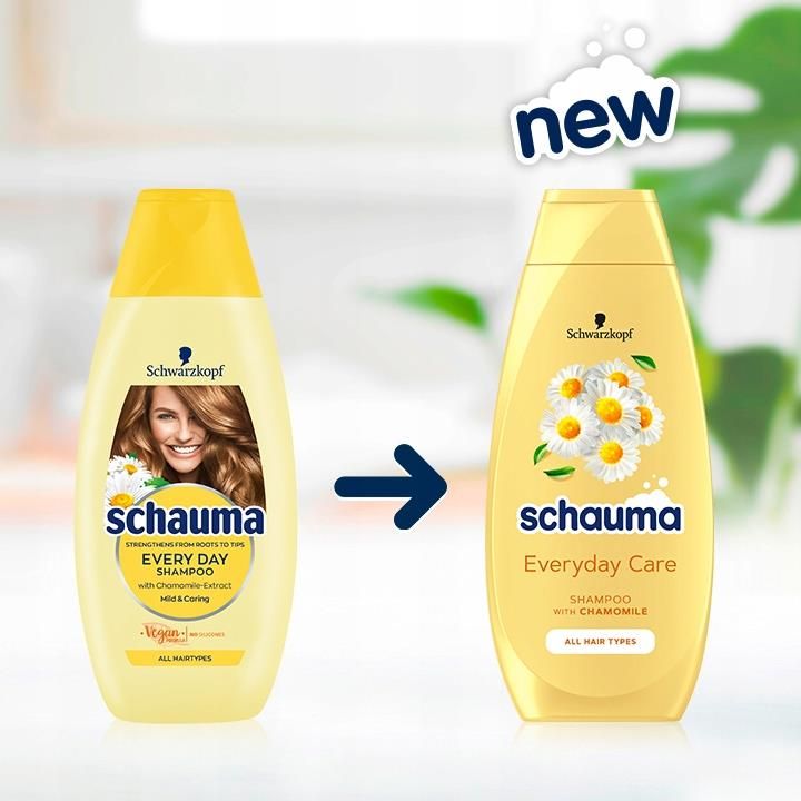 Szampon do włosów Schauma Szampon Rumiankowy Every Day 400Ml X 3Szt ...