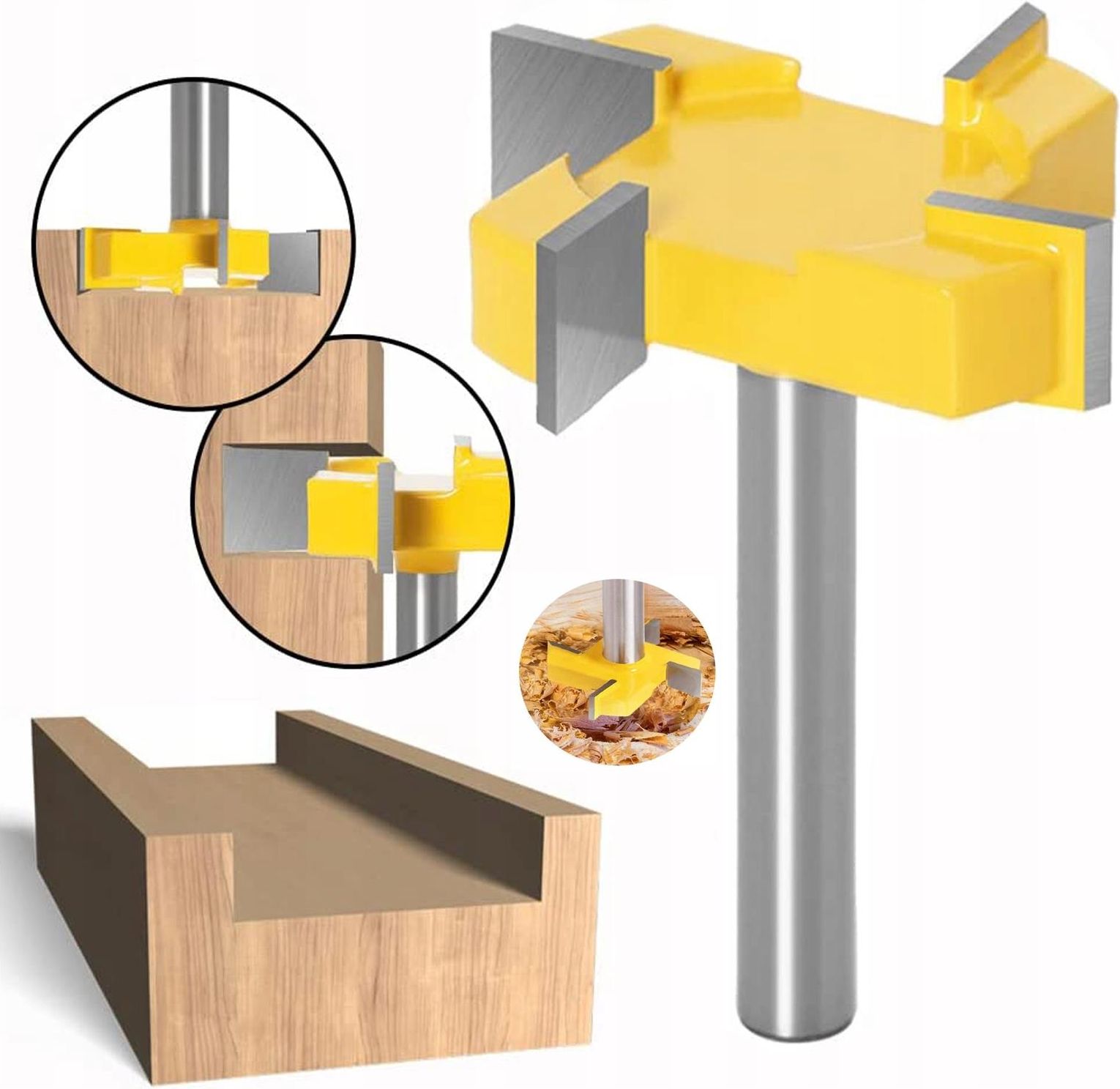 Frez do kupienia w Bedee Frez Do Prosty Rowków Planowania Drewna ...