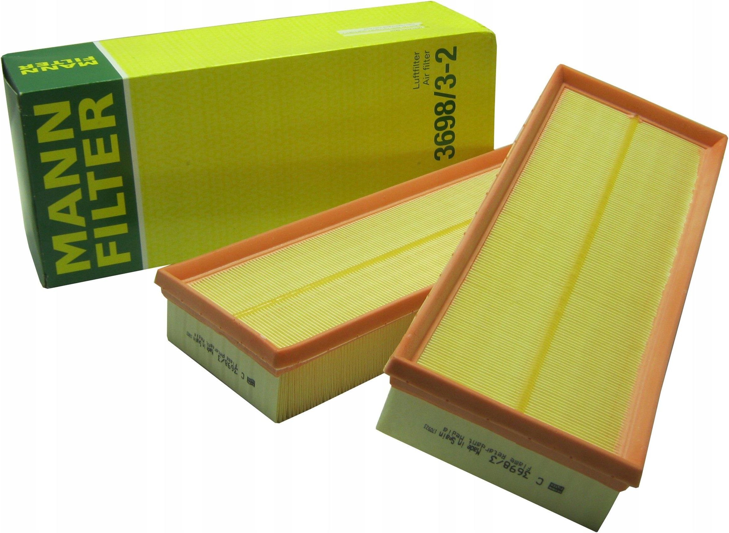 Mann-Filter Mercedes S W220 5.0 500 5.5 55 Amg Filtr Powietrza Manfur ...