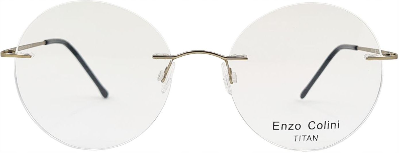 Złote Oprawki Bezramkowe Enzo Colini P141 Tytan - Opinie i ceny na Ceneo.pl