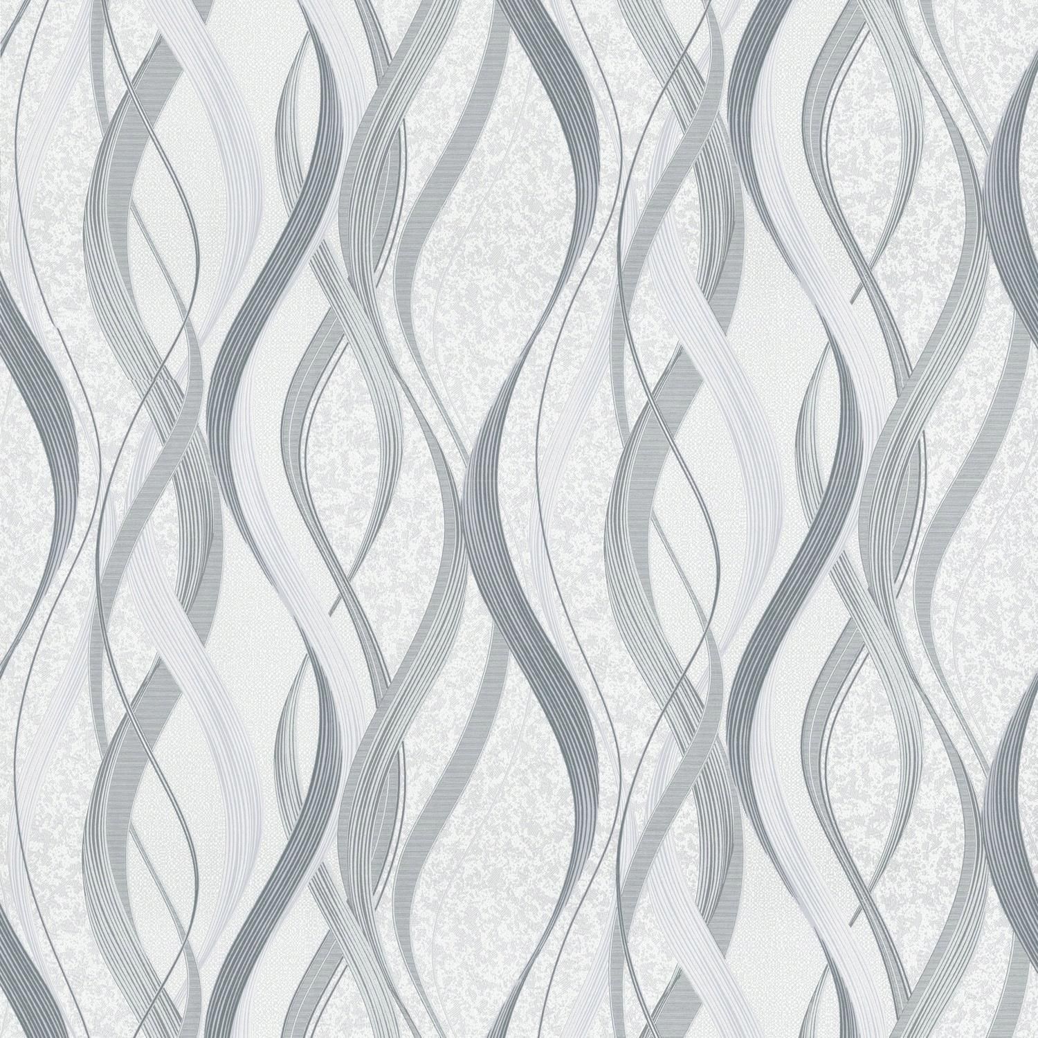 Tap-Pol Tapeta Nowoczesna Pasy Fale Brokat Szara 3D - Opinie i ceny na ...