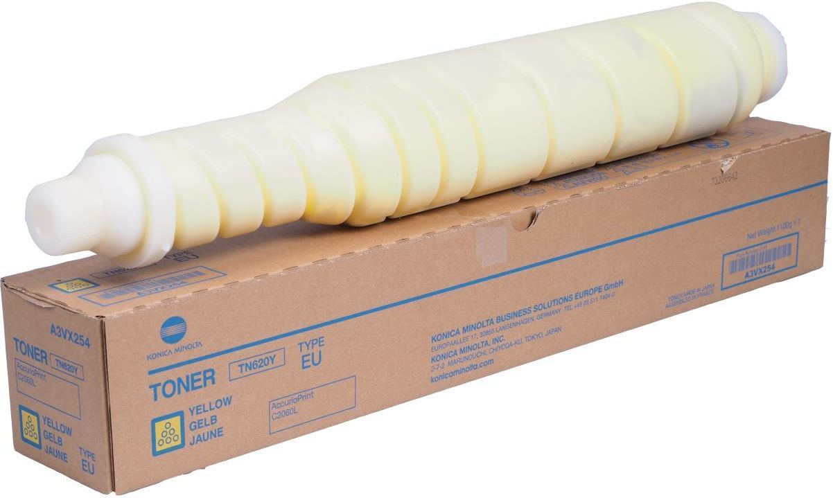 Konica Minolta Toner Yellow Tn-620Y, Tn620Y, A3Vx254 - Opinie i ceny na ...