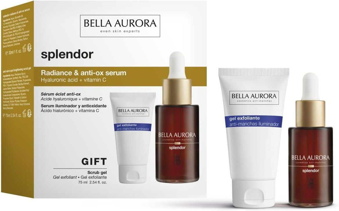 Dermokosmetyk Bella Aurora xmass (Splendor Vitamin C & Hyaluronic Acid ...