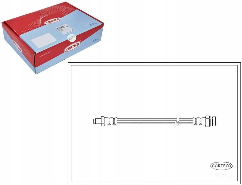 Corteco Przewód Hamulcowy 1234280635 1294280035 Sl Cor19018510/Rs4 ...