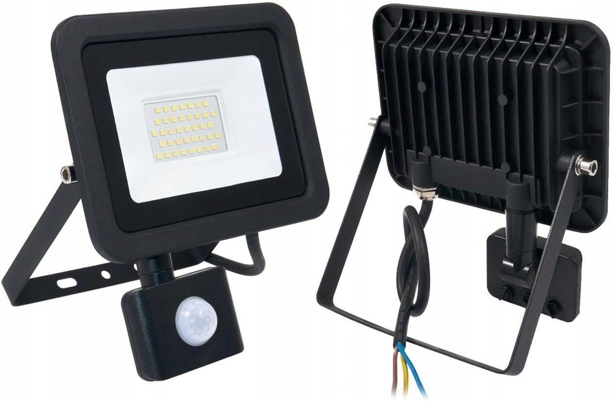 Naświetlacz Lampa Halogen Led 50W 4250Lm Czujnik - Ceny i opinie - Ceneo.pl