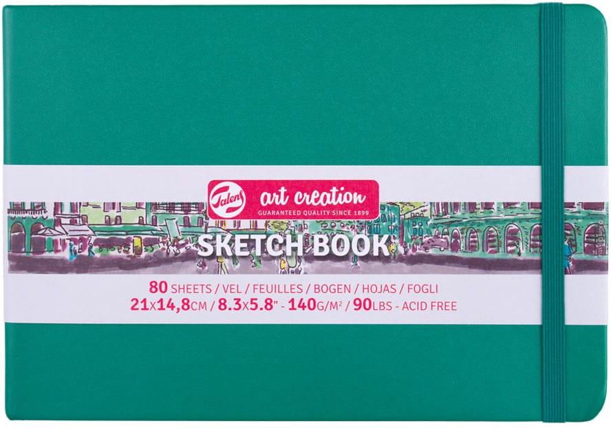 Royal Talens Sketch Book Artcreation Forest Green 21X14.8Cm 140g 80 Ark ...