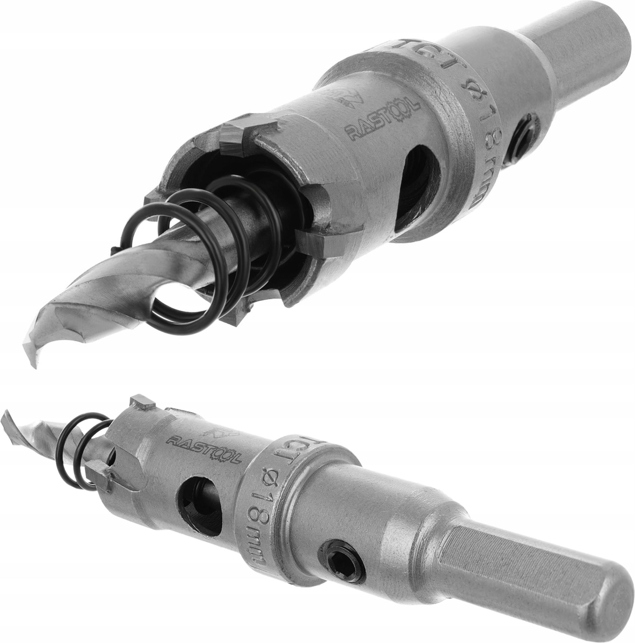 Otwornica Rastool Otwornica Widiowa Koronka Wiertło Do Metalu 18mm ...