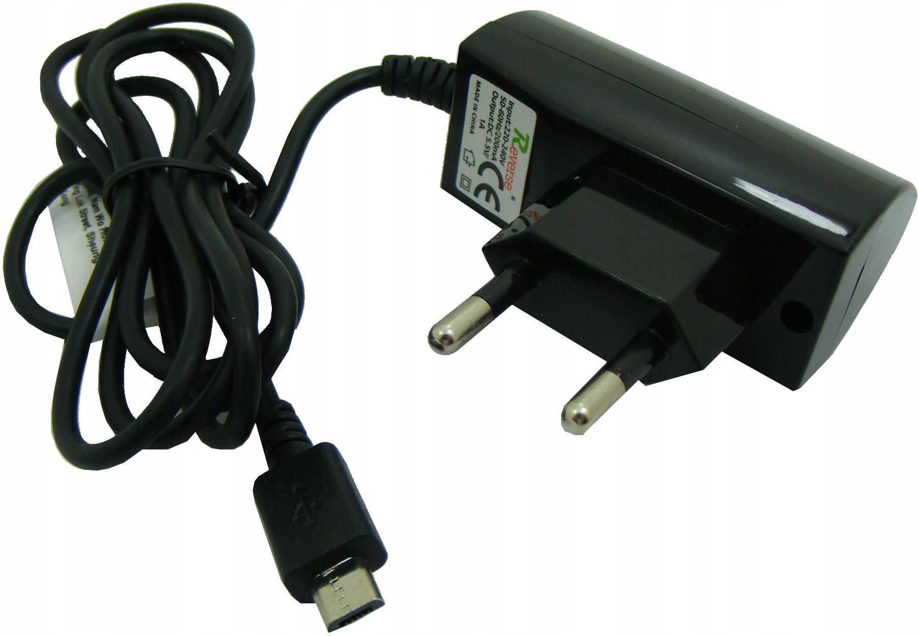 Ładowarka do telefonu Ładowarka sieciowa Micro Usb Reverse 1A ...