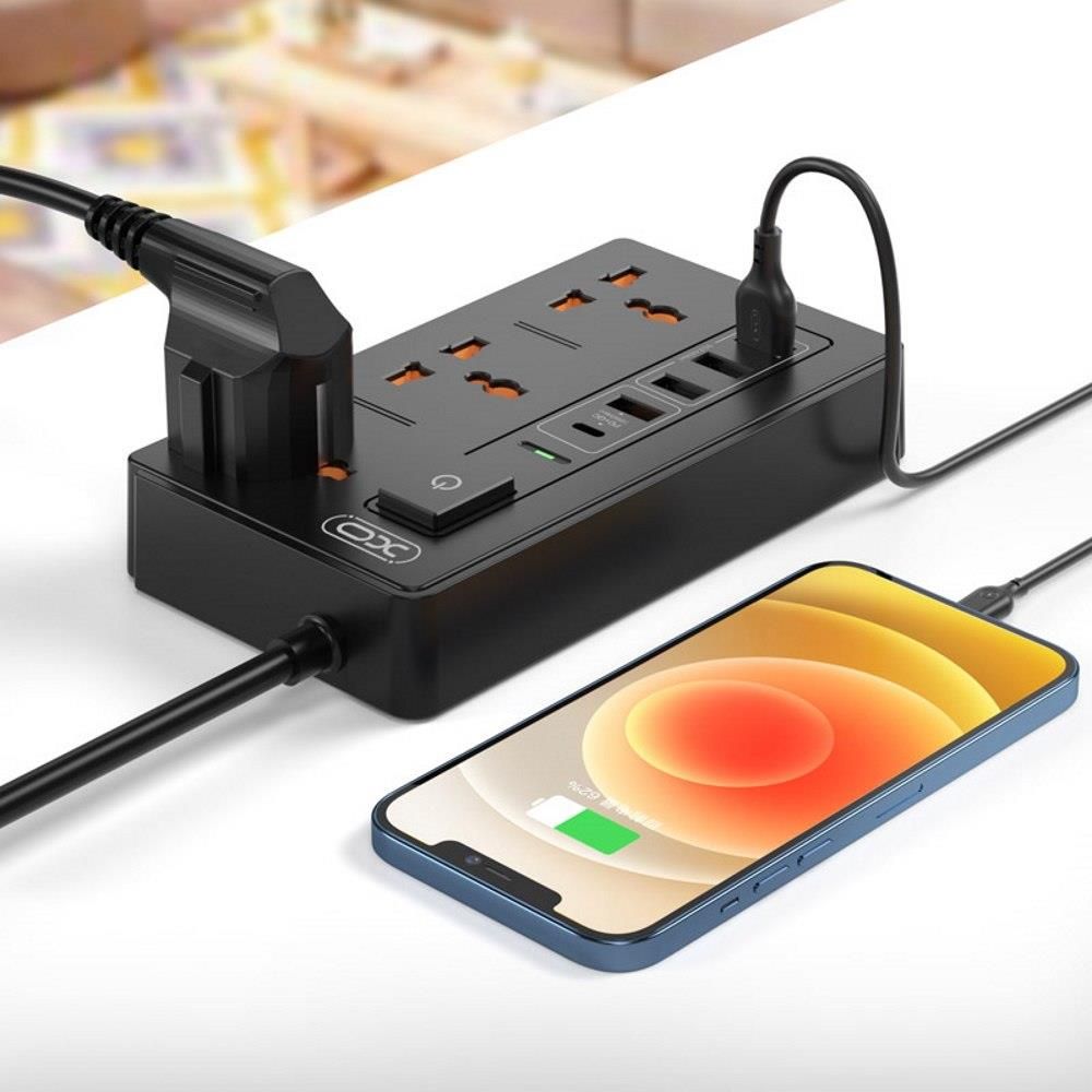Ładowarka do telefonu XO przedłużacz ładowarka sieciowa WL06 PD QC 3.0 ...