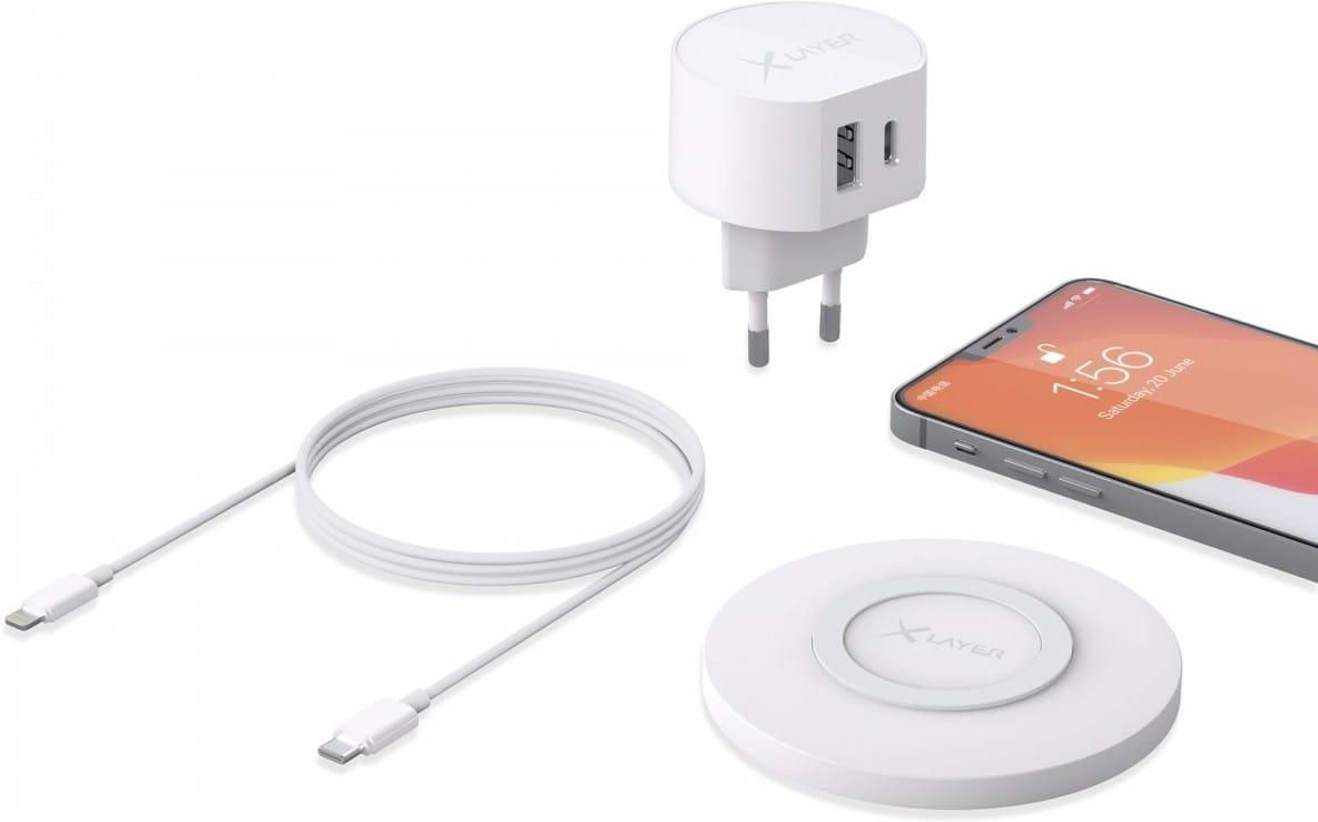 Ładowarka do telefonu XLayer Fast Charging Starter-Set Lightning kabel ...