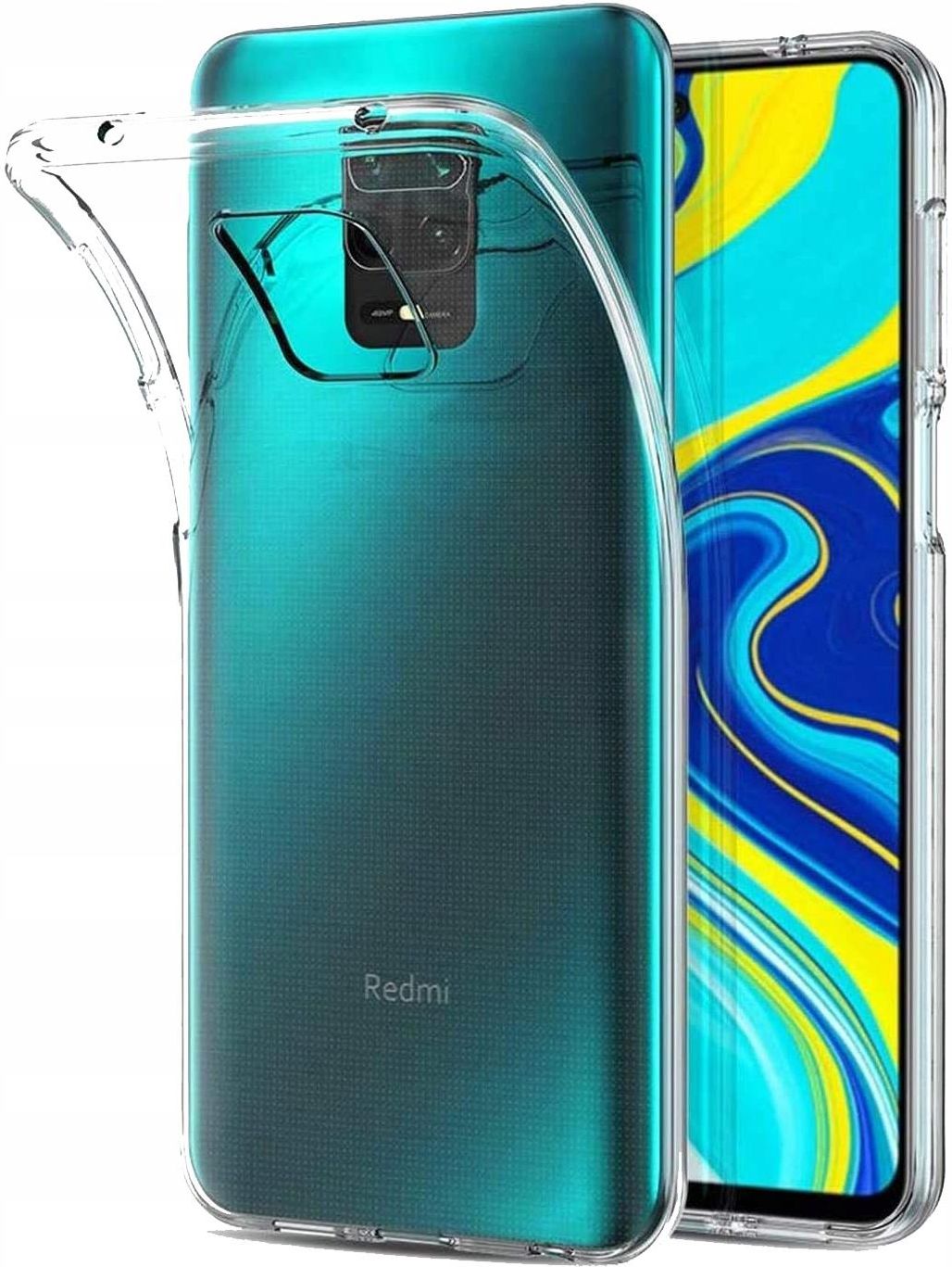 Etui Na Redmi Note 9 Pro 2Mm Przezroczyste + Szkło - Etui na telefon ...