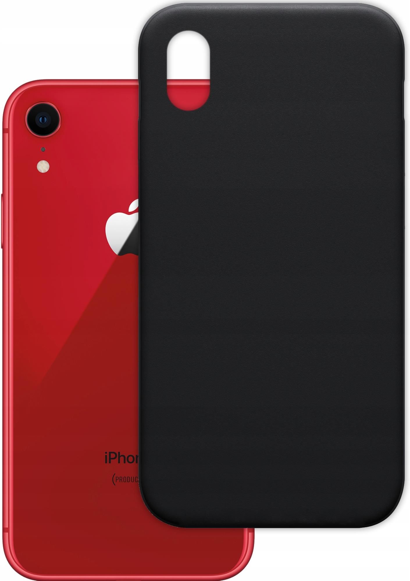 Hello Case Etui Do Iphone Xr Czarne Matowe Slim Silikonowe - Etui na ...