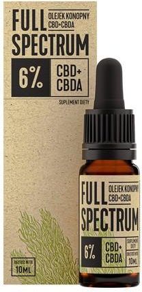 Canna Hemp Lab Olejek Konopny Full Spectrum Cbd + Cbda 6% 10ml - Opinie ...