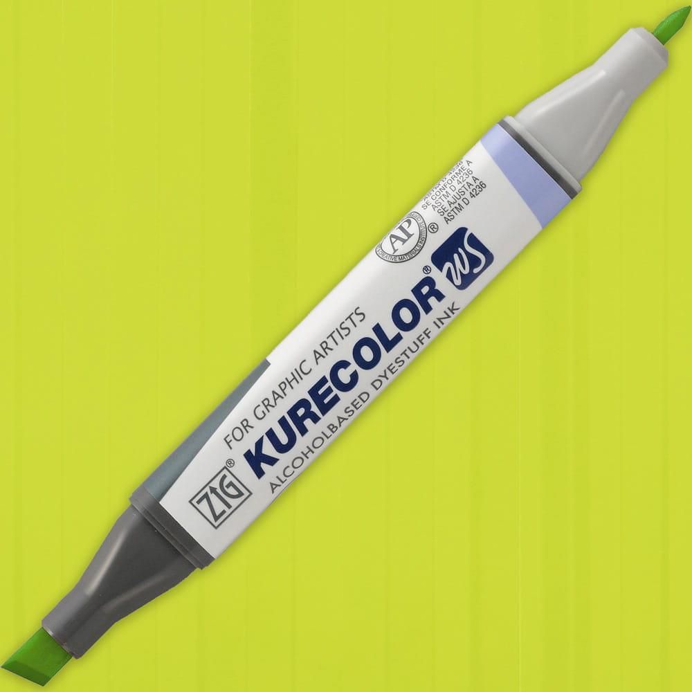 Kuretake Marker Kurecolor Twin S/Ws 124 Yellow Green - Ceny i opinie ...