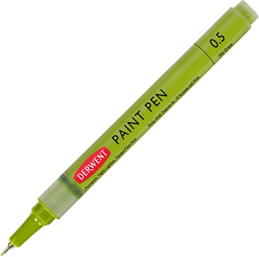 Derwent Pisak Paint Pen 0 5Mm 13 Mid Green - Ceny i opinie - Ceneo.pl