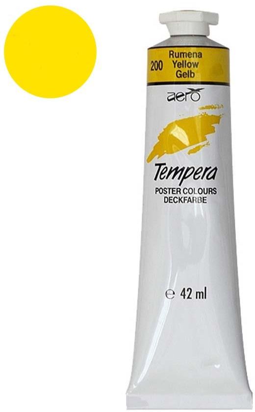 Aero Farba Tempera 42Ml 200 Yellow - Ceny i opinie - Ceneo.pl