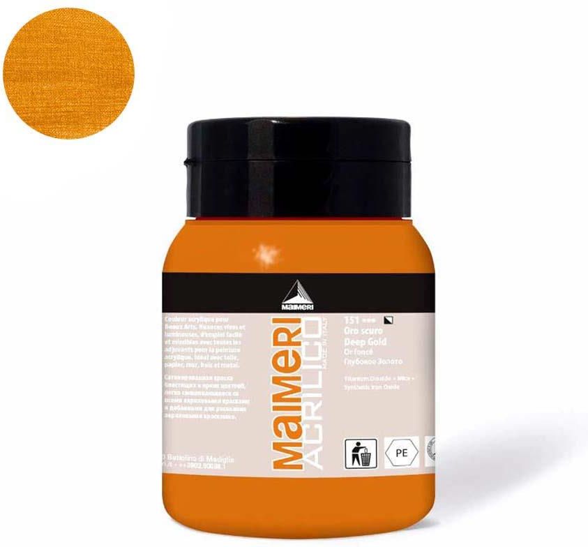 Maimeri Farba Akrylowa Acrilico 500Ml 151 Deep Gold - Ceny i opinie ...