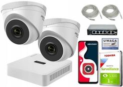 Zestaw do monitoringu HIKVISION ZESTAW DO MONITORINGU NA 2 KAMERY HWI ...