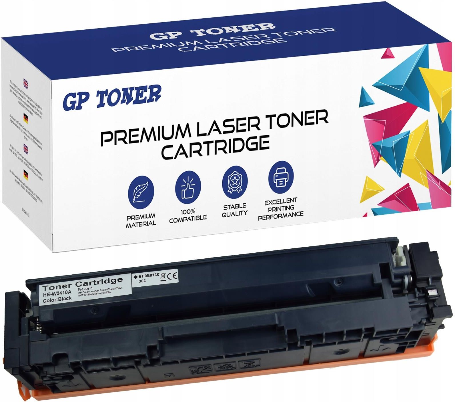 GP TONER TONER DO HP COLOR LASERJET M182N M182NW BLACK - Opinie i ceny ...