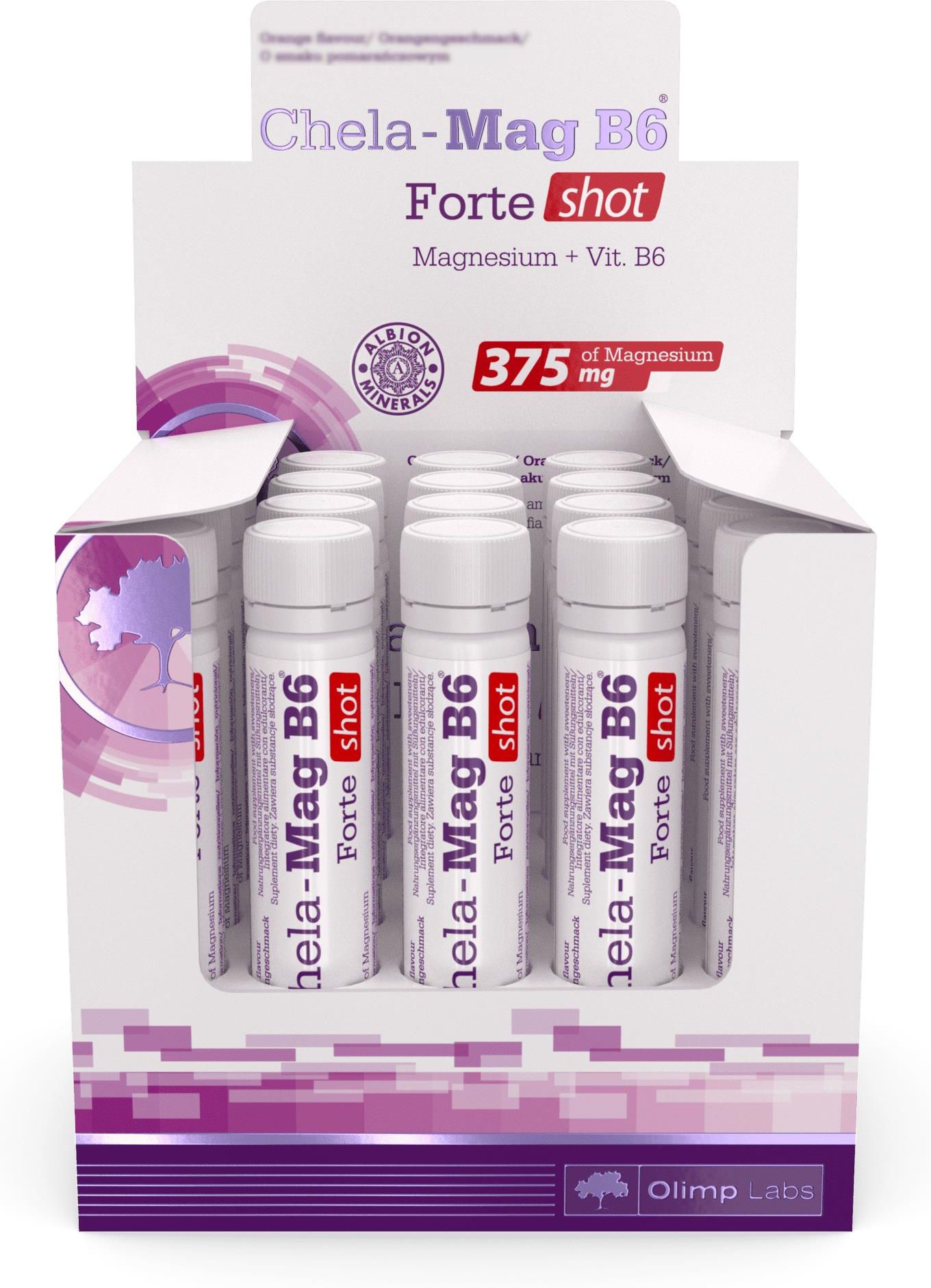 Olimp Chela-Mag B6® Forte Shot - 20 x 25 ml - Wiśnia - Opinie i ceny na ...