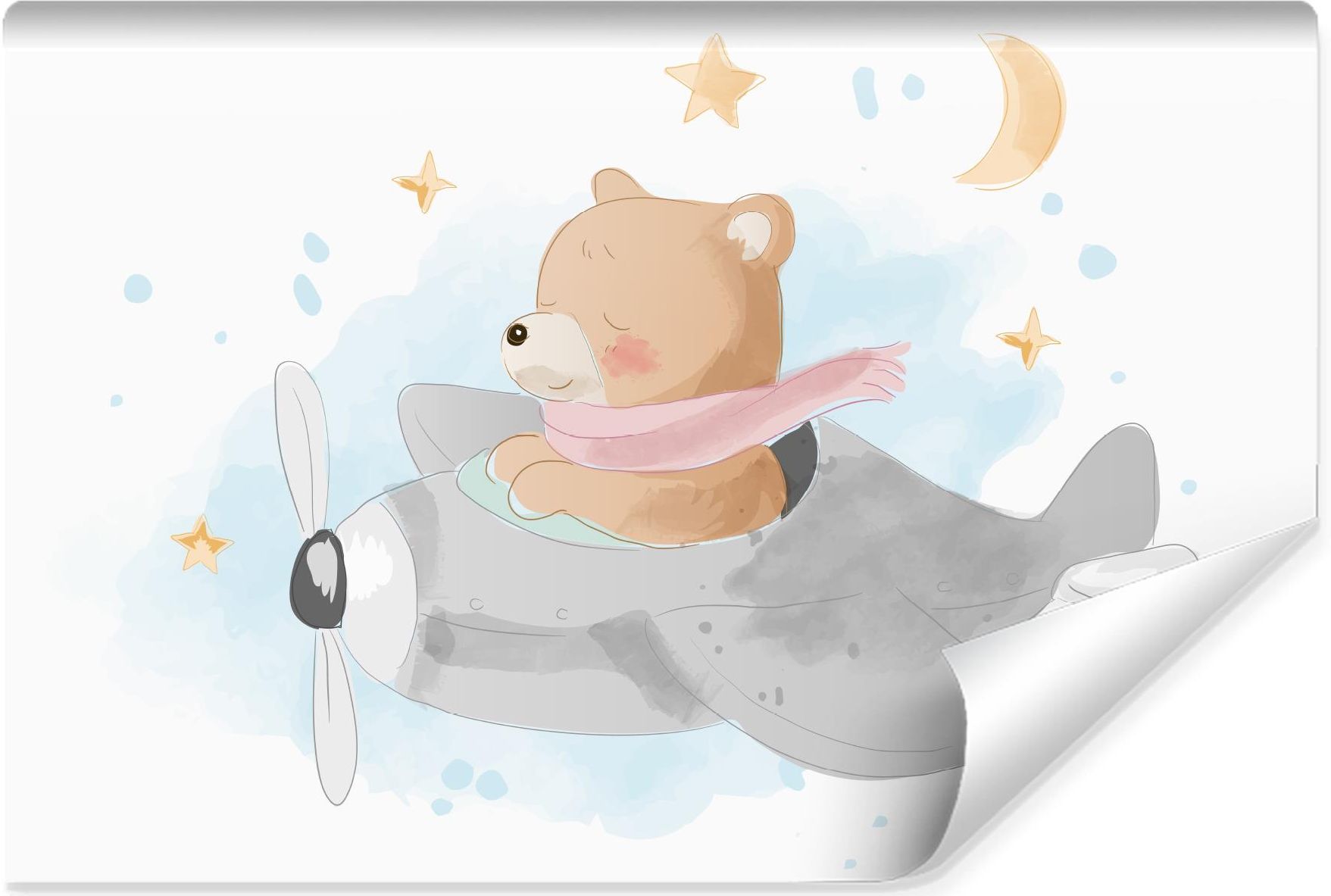 Muralo Fototapeta Misiu Niebo Samolot 400x280 - Opinie i ceny na Ceneo.pl