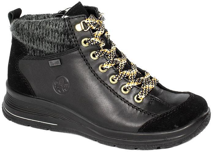 Trzewiki Rieker L7700-00 Black - Ceny i opinie - Ceneo.pl